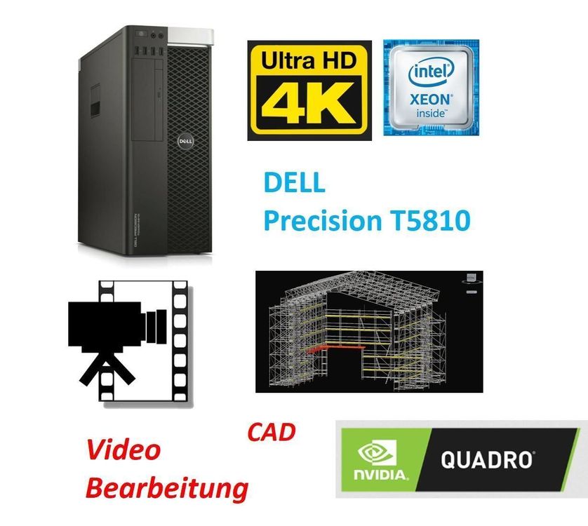 Dell T5810 Precision PC 32GB CAD Win11 | Kaufen auf Ricardo