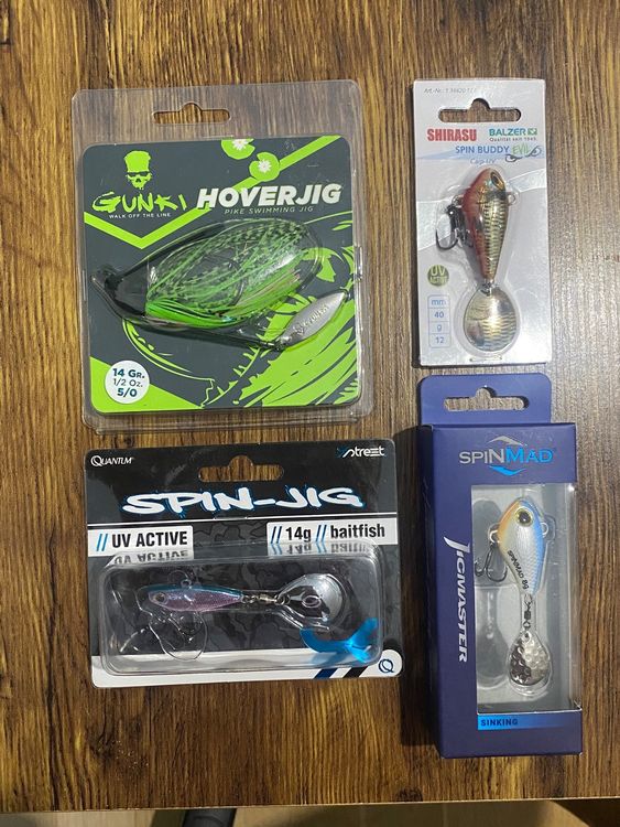 Jig Spinner Mix Set - 8-14 Gramm | Kaufen auf Ricardo