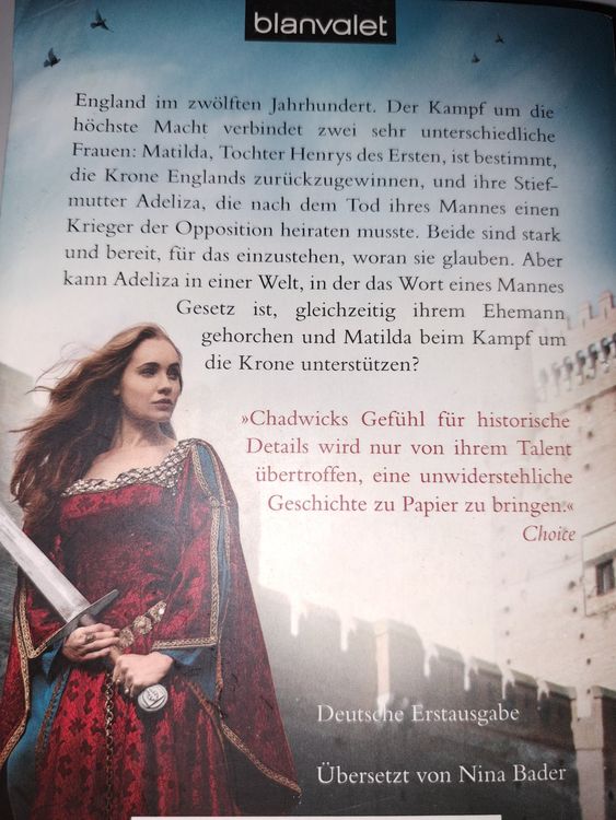 Elizabeth Chadwick Die Hüterin der Krone, Historische Romane (Gebraucht ...