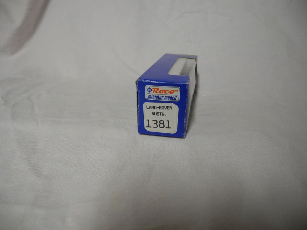 ROCO NR. 1381 LAND ROVER RUSTW. FEUERWEHR 1:87 MIB | Kaufen auf Ricardo