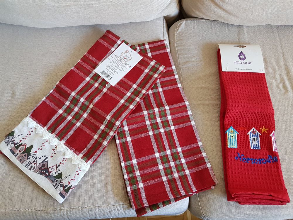 3 Stück Geschirrtücher, neu und original verpackt (Neu und originalverpackt) in Spreitenbach für ...