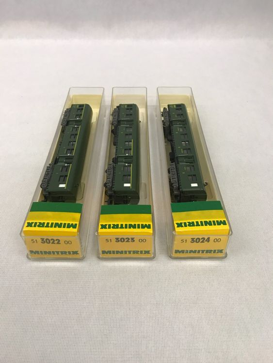Minitrix SNCF Personenwagen 1. bis 2. Klasse 3er Set | Kaufen auf Ricardo