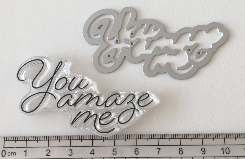 Stempel und Stanze "You amaze me" (Neu (gemäss Beschreibung)) in ...
