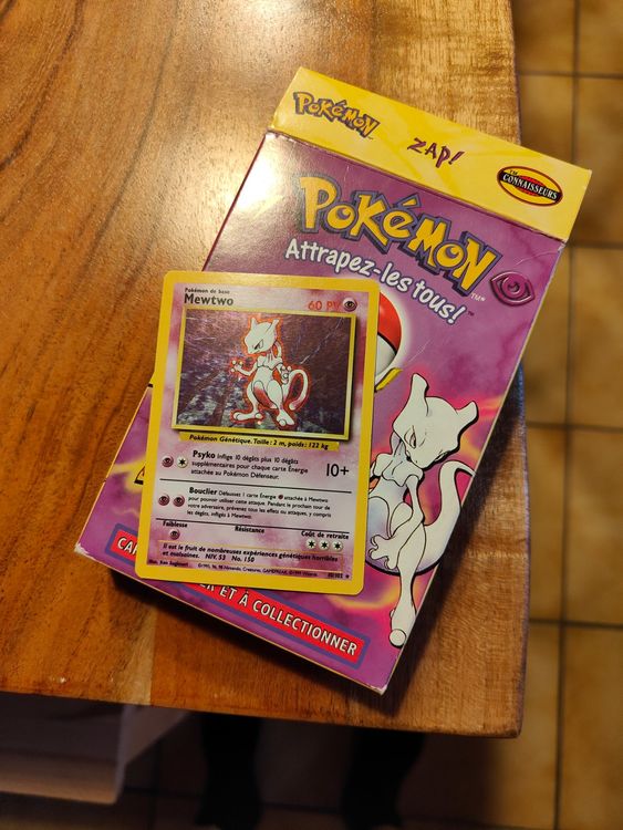 Deck zap pokémon complet mewtwo pikachu wizard francais FR (Gebraucht ...