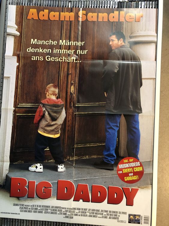 BIG DADDY ADAM SANDLER ORIGINAL FILMPOSTER 1999 A1 | Kaufen auf Ricardo