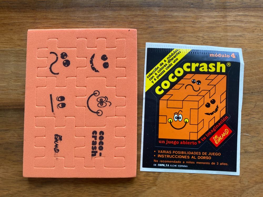 COCOCRASH COCO CRASH PUZZLE WÜRFELPUZZLE VINTAGE NEU (Neu (gemäss Beschreibung)) in Subingen für ...