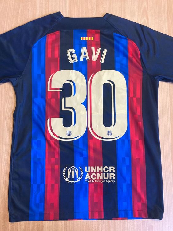 Maillot FC Barcelone Saison 2022/23 Floqué GAVI n°30 (Neu (gemäss ...