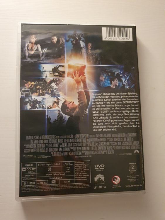 Transformers (2009) DVD (Gebraucht) in Sierre für CHF 1.95 – mit Lieferung auf Ricardo kaufen