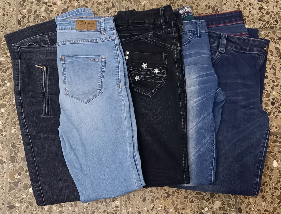 LOT AN 10 *BLUE JEANS* AUF 2 FOTOS/DIV.GRÖSSEN/ZUSTÄNDE | Kaufen auf ...