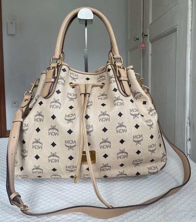 Original MCM Bucket Tote Bag Size M | Kaufen auf Ricardo