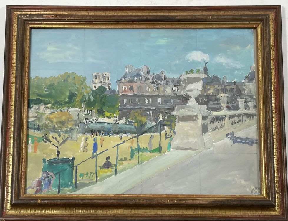 Paul Mathey (1891-1972) grosses Gouache (Gebraucht) in Root für CHF 30 – mit Lieferung auf ...