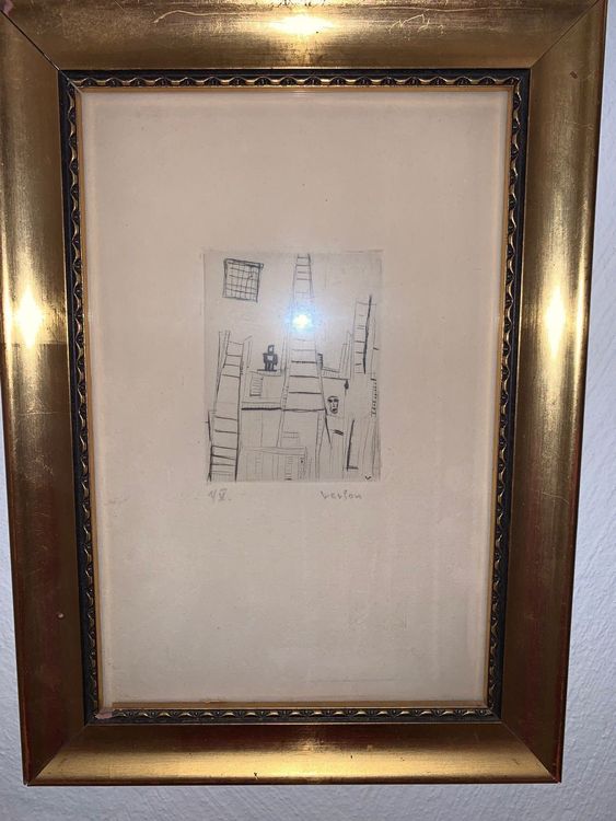 André Verlon Radierung (Gebraucht) in Wollerau für CHF 80 – nur ...