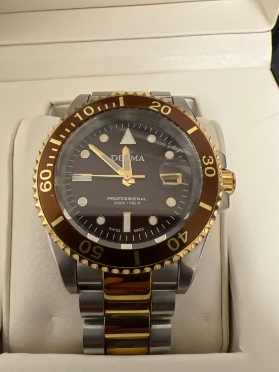 Delma Professional 43 mm Quarz Full Set (Gebraucht) in Pfeffingen für ...
