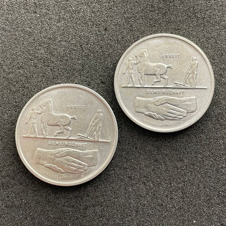 2 x 5 Franken Schweiz Silber Landi 1939 1 (Gebraucht) in Reitnau für CHF 45 – mit Lieferung auf ...