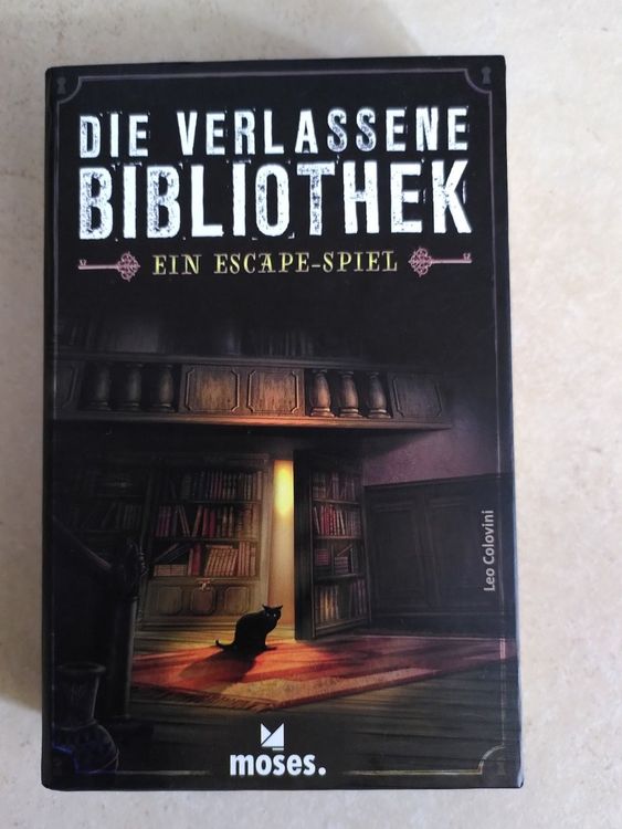 DIE VERLASSENE BIBLIOTHEK/ EIN ESCAPE SPIEL | Kaufen auf Ricardo