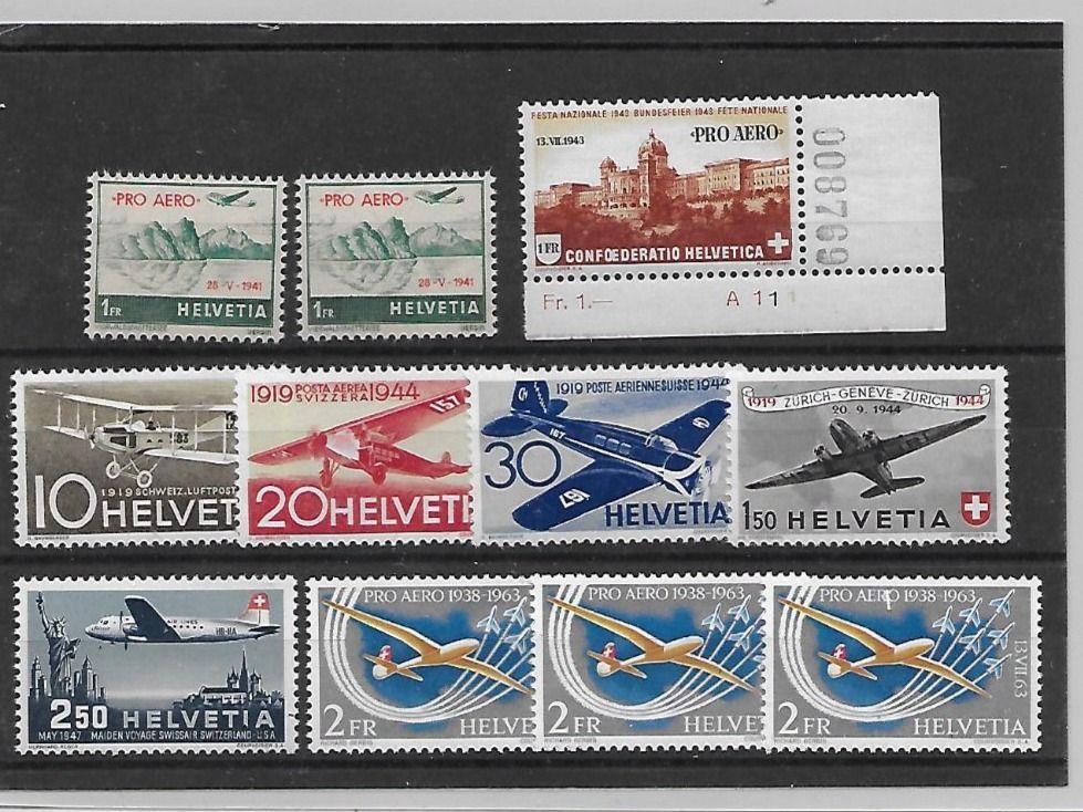 FP ** Restlot 1941-1963 Kat: CHF 125.- (Neu (gemäss Beschreibung)) in Basel für CHF 9 – mit ...