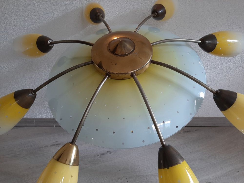Sputnik Lampe 60er