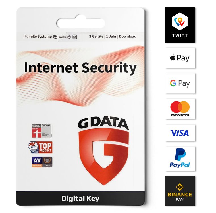 G Data Internet Security - 3PC - 1J - Win - Mac - Mobile | Kaufen auf ...