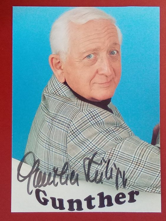Gunther Philipp 1918-2003 Autogramm Fotopostkarte 10x15cm (Gebraucht) in Bischofszell für CHF 5 ...