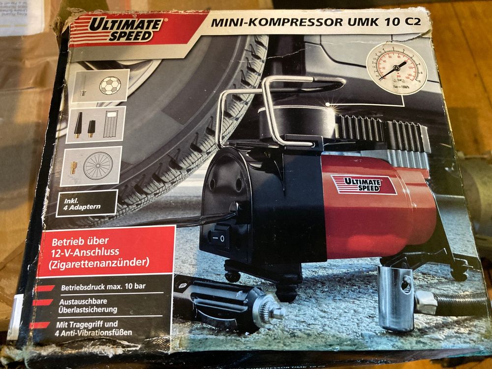 Mini-Kompressor Auto 12V (Gebraucht) in Bern für CHF 7 – mit Lieferung ...