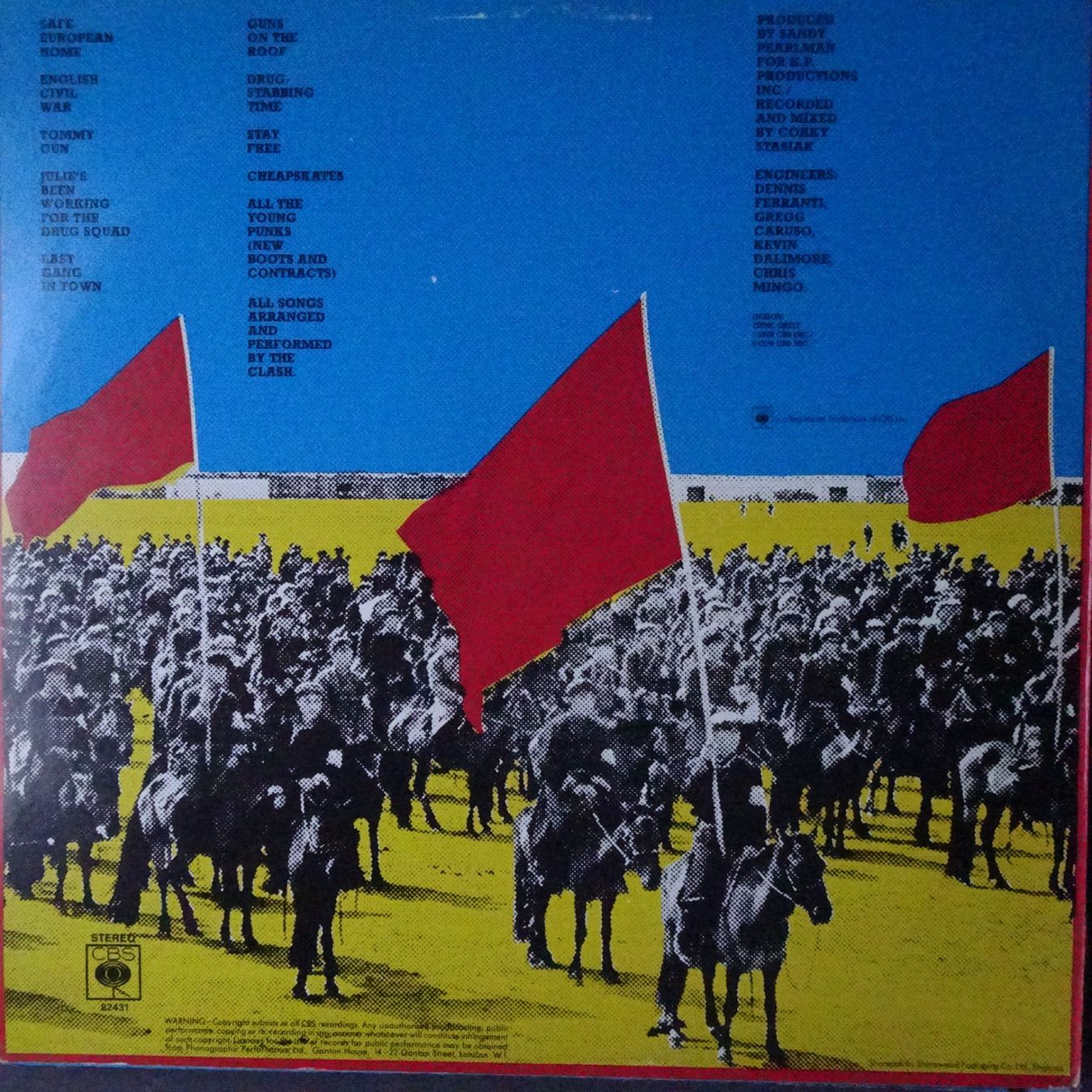 Clash The – Give Me Enough Rope UK Pressing EX/VG (Gebraucht) in Muhen ...