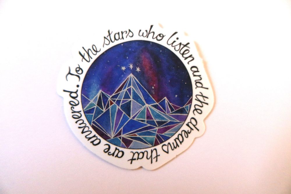 Buch-Sticker Acotar Sarah J. Maas To the Stars who listen... | Acheter ...