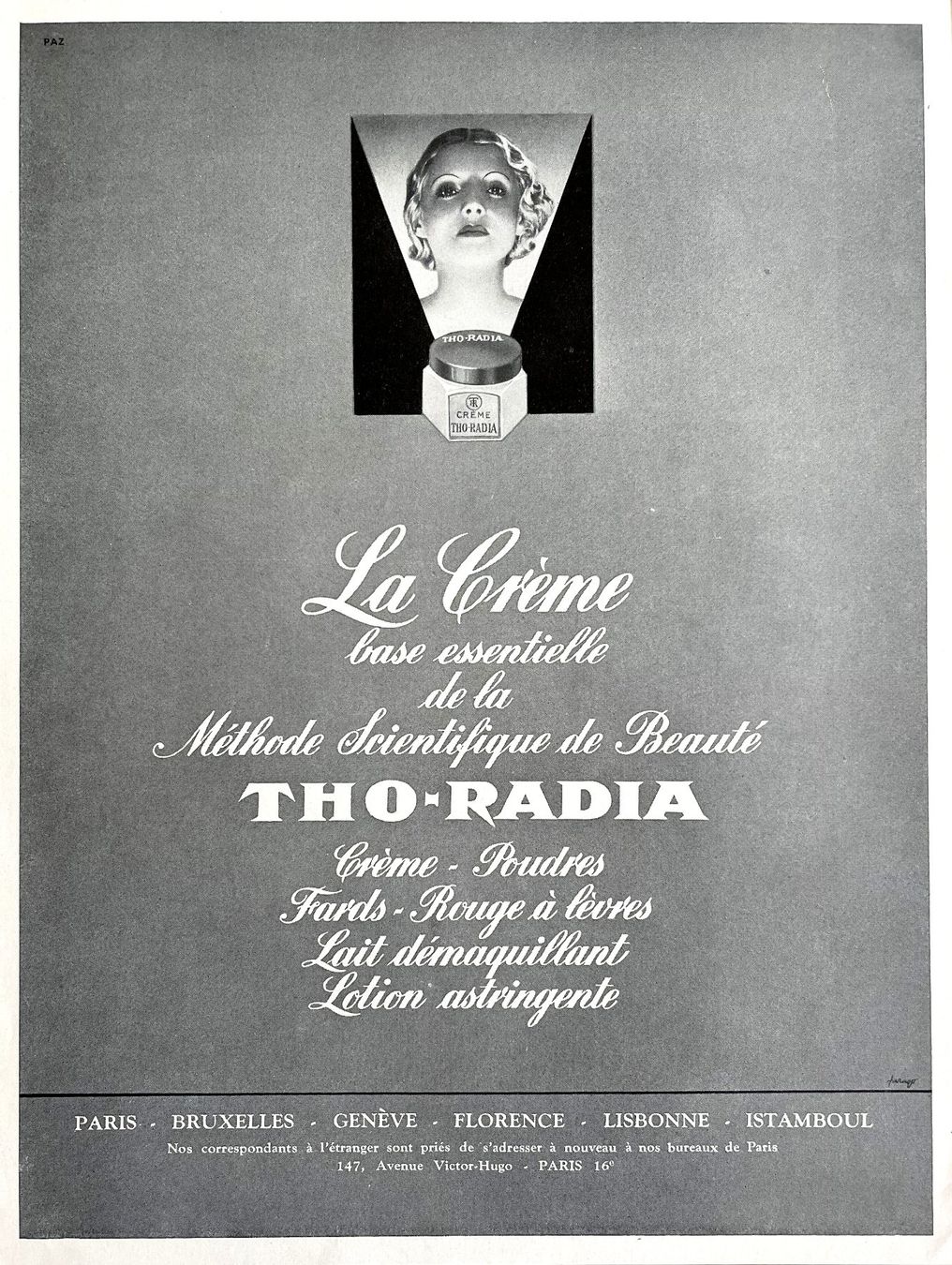 Tho Radia - Alte Werbung / Ancienne publicité 1946 (Gebraucht) in ...