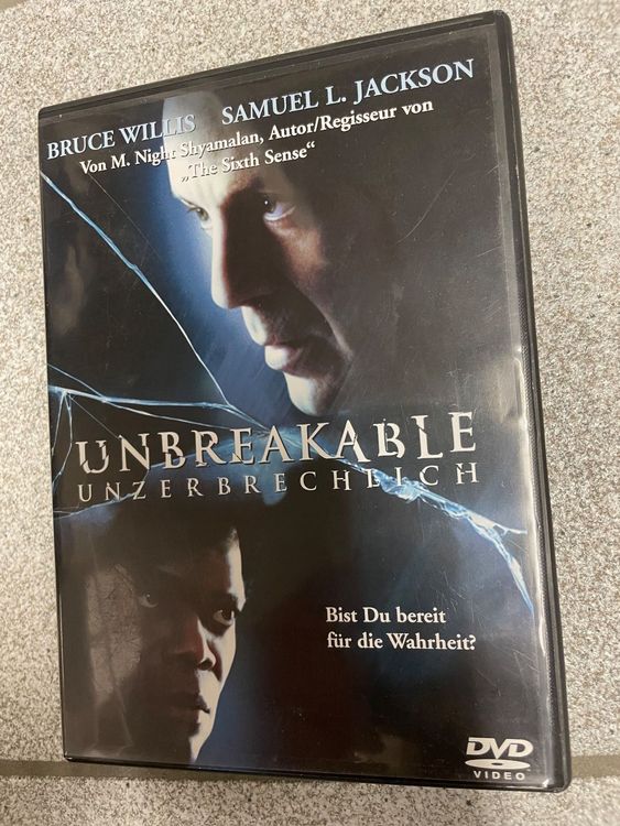 Unbreakable - Unzerbrechlich (DVD) # (Gebraucht) in Eschen für CHF 1 ...