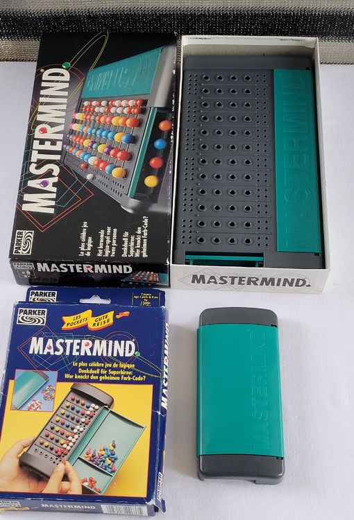 🟡🔵🔴 Vintage Mastermind und Reise-Mastermind 1994 (Gebraucht) in Buttikon SZ für CHF 45 – mit ...