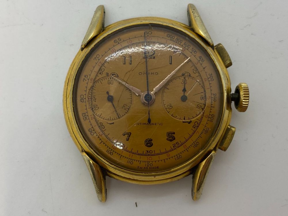 OMIKO Chronograph Landeron? Defekt 36mm /// D483 (Defekt) in Bern für CHF 121 – mit Lieferung ...
