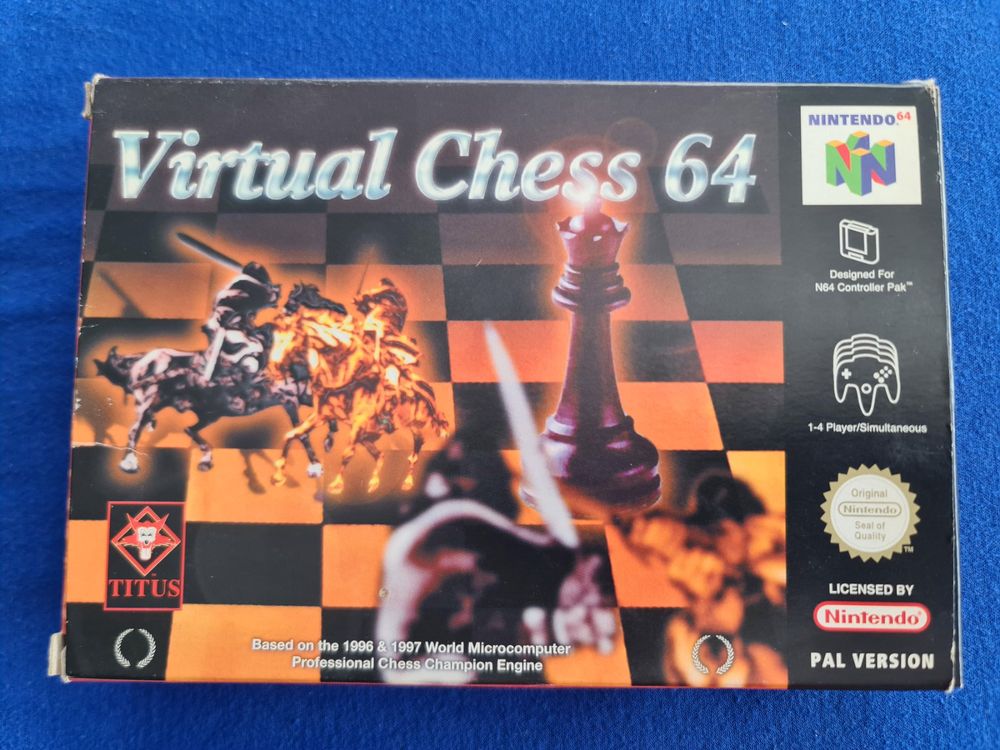 Virtual Chess 64 - N64 (Gebraucht) in Autigny für CHF 20 – mit ...