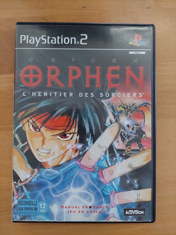 Playstation 2 Game Orphen L'héritier des Sorciers (Gebraucht) in Arch ...