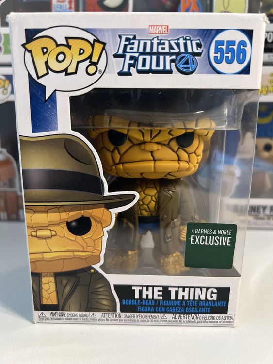Funko POP Marvel Fantastic Four The Thing (Disguise) Limitée (Neu und ...