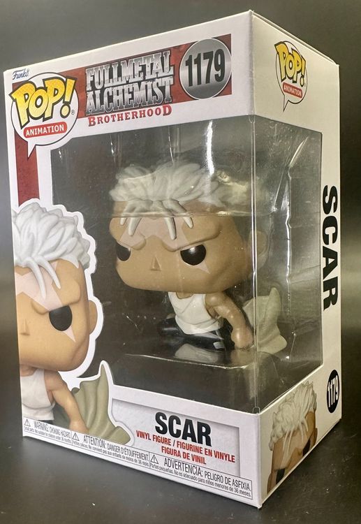 Funko POP! Fullmetal Alchemist Brotherhood Scar | Kaufen auf Ricardo