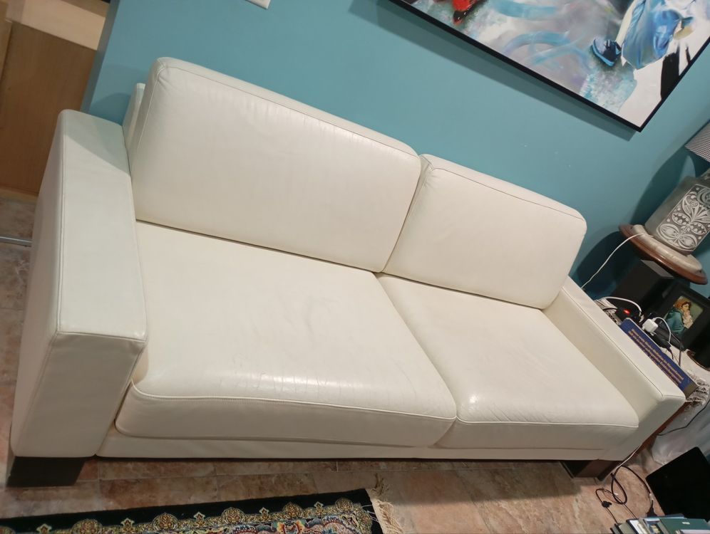 Rolf Benz Cream Ledesofa 221 x 100 x 88-100cm (Gebraucht) in Dietikon ...