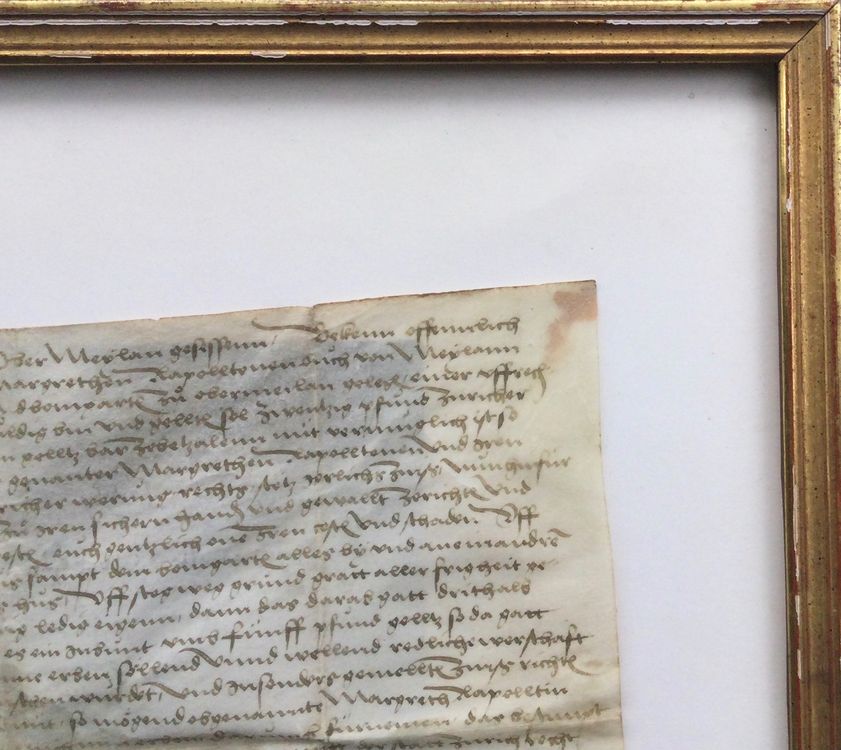 Antike Autograph mit Siegel Unl. Signiert Beschriftet (Gebraucht) in Root für CHF 105 – mit ...