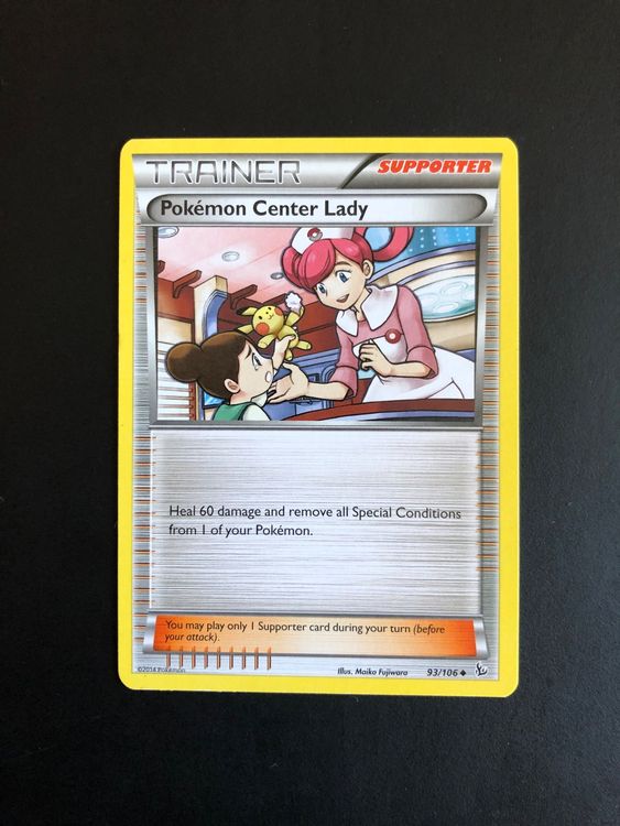 XY Flashfire Pokemon Center Lady 93/106 Ab 1 | Kaufen auf Ricardo
