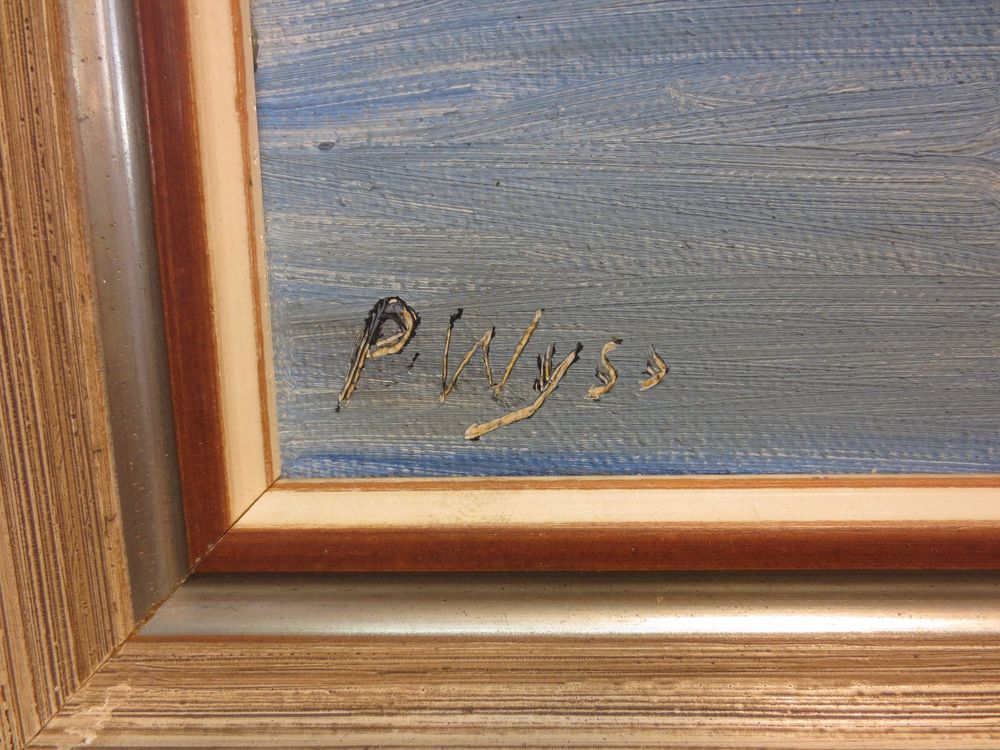 Ölgemälde Paul Wyss, Kappel b. Olten | Kaufen auf Ricardo