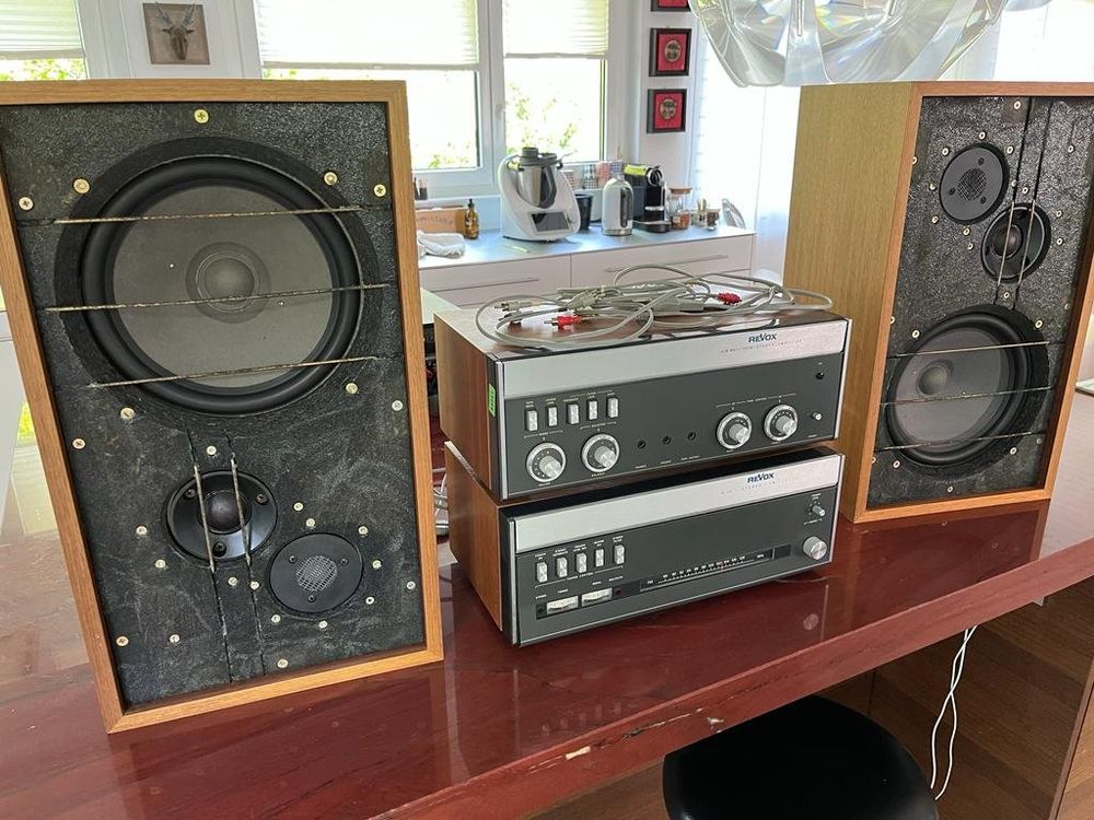 Revox Musikanlage, Tuner a76, Receiver a78, Boxen AX4-3 | Kaufen auf Ricardo