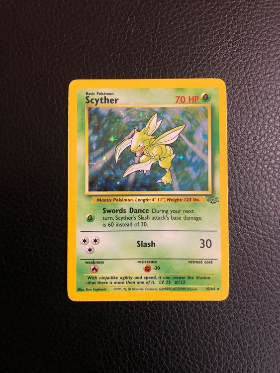 Jungle Scyther Holo 10/64 Ab 1 | Kaufen auf Ricardo