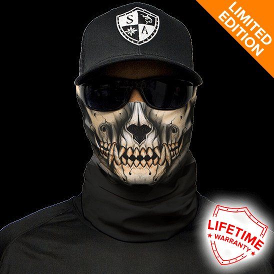 SA Co. Face Shield™ - Wolf Skull (Neu und originalverpackt) in Umiken ...