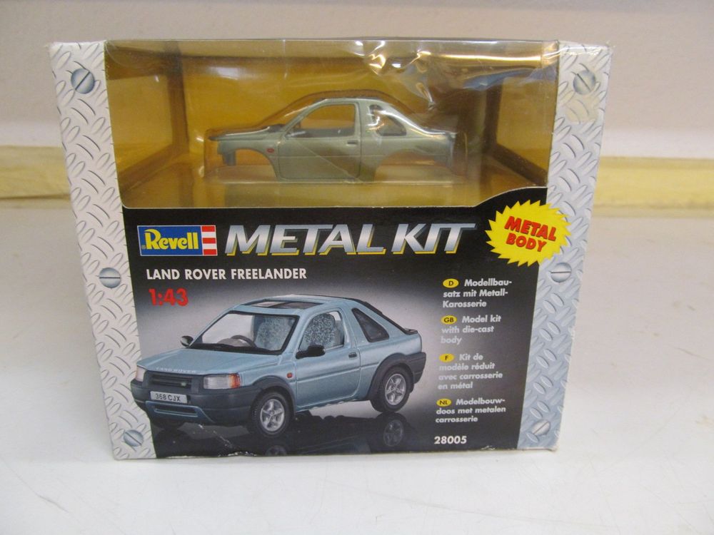 LAND ROVER FREELANDER 1:43 METAL KIT REVELL SELTEN (Neu (gemäss ...