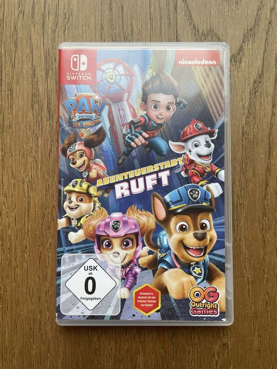 Paw Patrol: Abenteuerstadt ruft / Nintendo Switch (Gebraucht) in ...