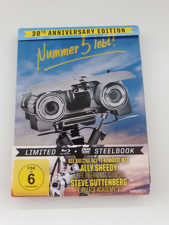 Nummer 5 lebt - Steelbook - Blu-Ray (Gebraucht) in Auenstein für CHF 20 ...
