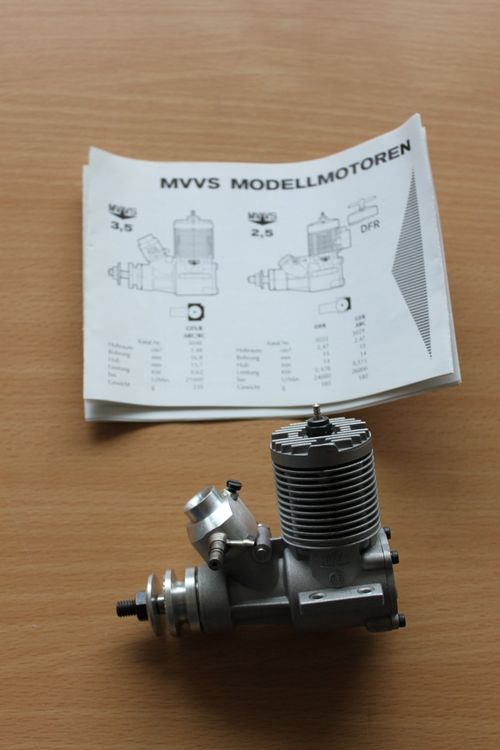 Modellmotor MVVS 3.5 GFS/R ABC/RC (Neu (gemäss Beschreibung)) in Grosswangen für CHF 50 – mit ...