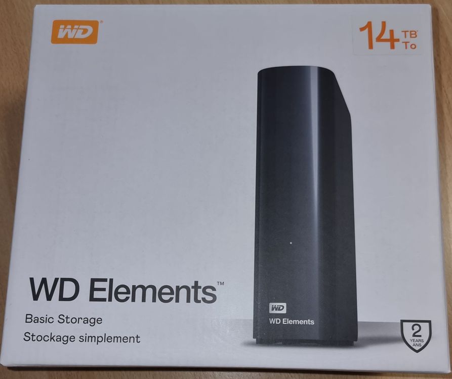 WD Elements 14TB Externe Festplatte - Top Zustand! (Gebraucht) in ...