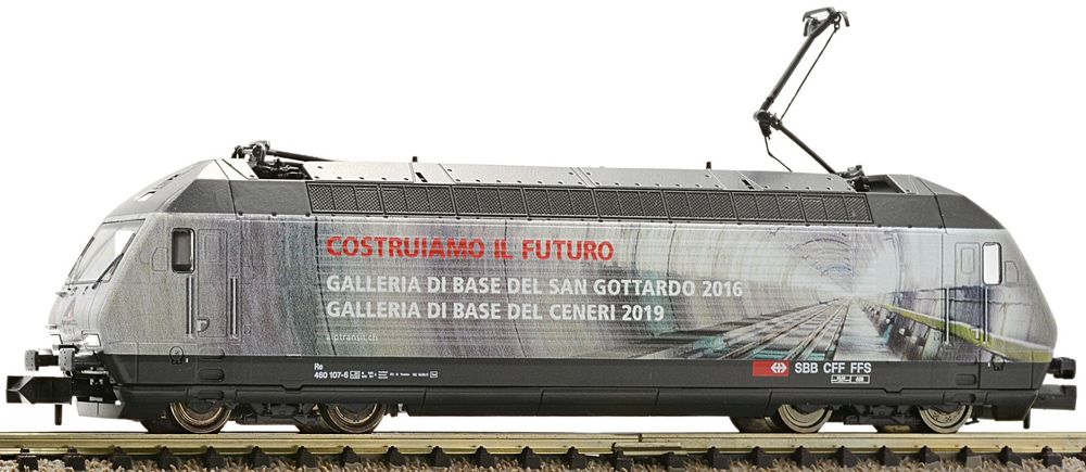 Fleischmann SBB E-Lok Re 460 "NEAT" DCC sound spur N (Neu (gemäss Beschreibung)) in Concise für ...