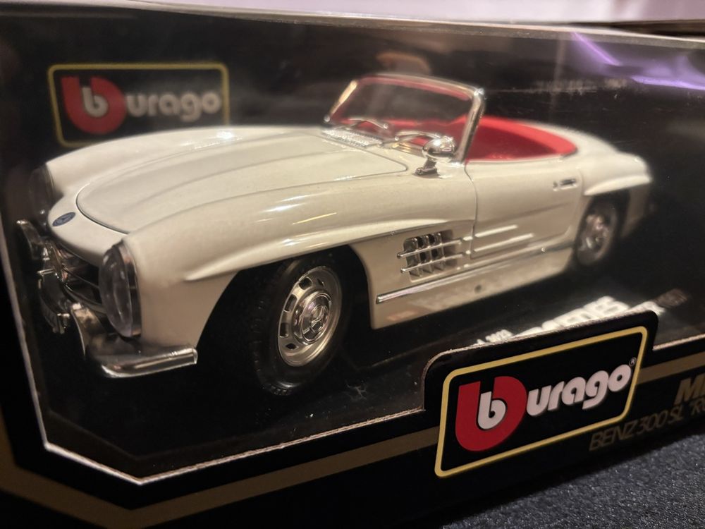 Burago Mercedes-Benz 300 SL Roadster (1957) - Sammlerstück! (Neu ...