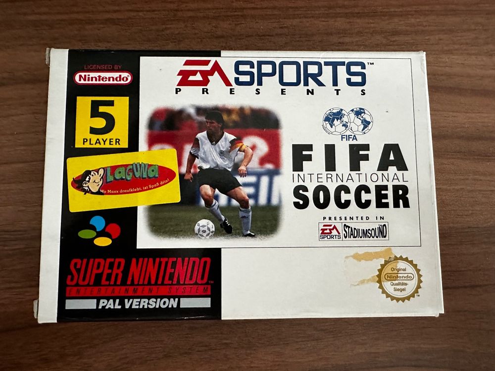 SNES: FIFA International Soccer mit OVP und Anleitung (Gebraucht) in ...
