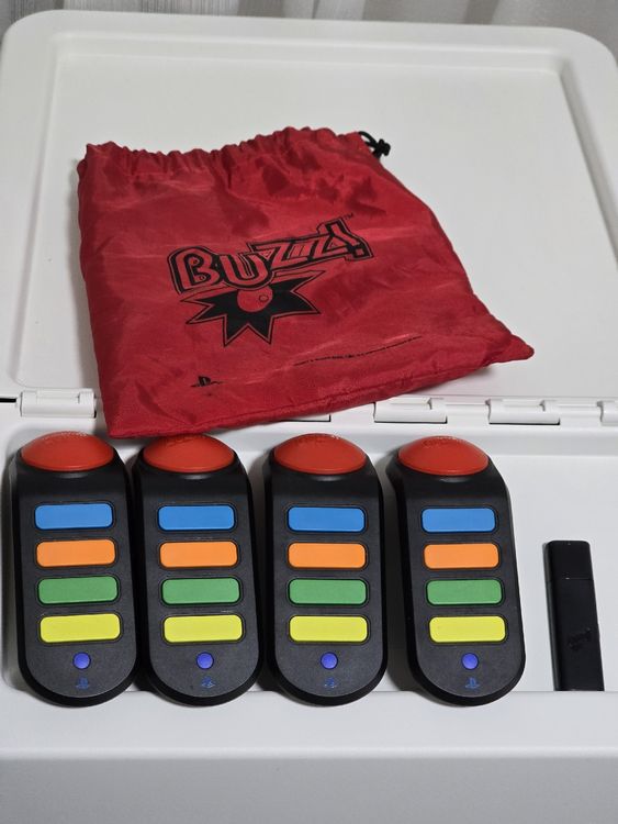 Buzz! 4 Wireless Controller mit USB Empfänger PS2 und PS3 (Gebraucht ...